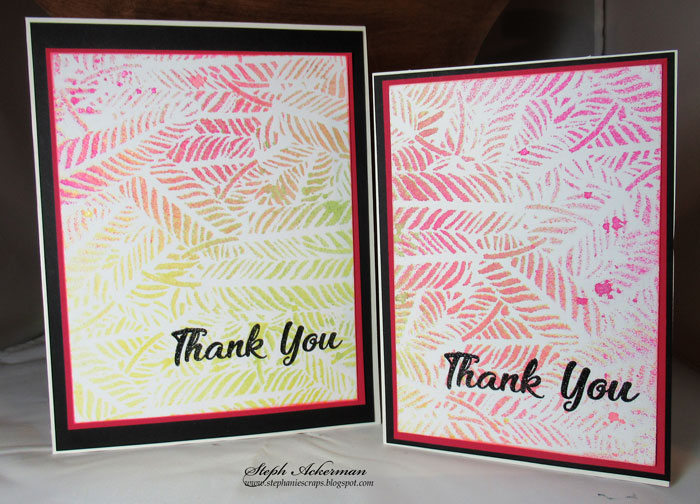Live Laugh Scrap with Steph Ackerman: Thank You Cards with Expressions ...