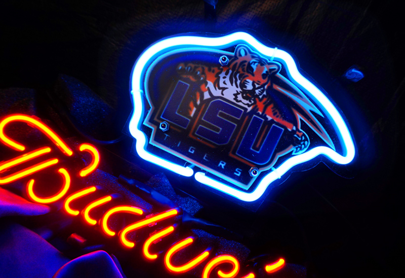 Wiki Neon Sign Blog: NCAA LSU TIGERS BUDWEISER BEER BAR NEON LIGHT SIGN ...