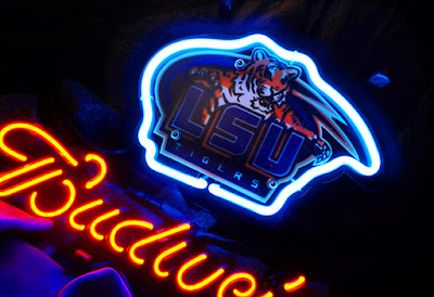 Wiki Neon Sign Blog: NCAA LSU TIGERS BUDWEISER BEER BAR NEON LIGHT SIGN ...