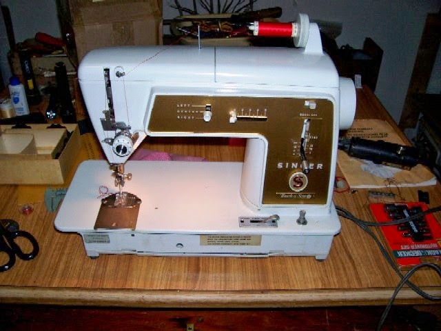 Vintage Sewing Machines: The Big Shirt
