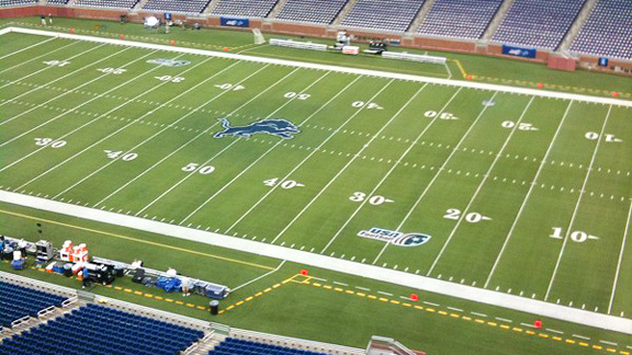 Ford Field - Home of the Detroit Lions NFL Football Team