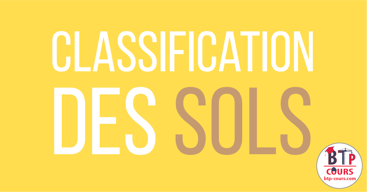 Classification des sols