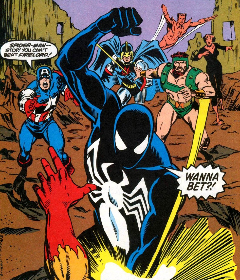 mY BraiN WaVes...: How Spiderman Got The Alien Suit (Black Suit) & The ...