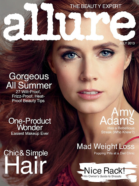Amy Adams on Cover Magazine Photoshoot For Allure USA Magazine July ...