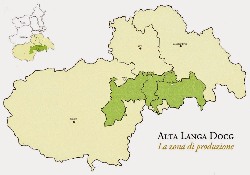 Turin Epicurean Capital: Alta Langa Docg the wine with its own glass
