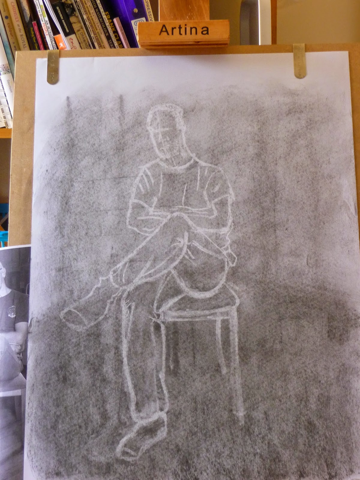 Drawing Skills: Assignment 4a Seated Figure
