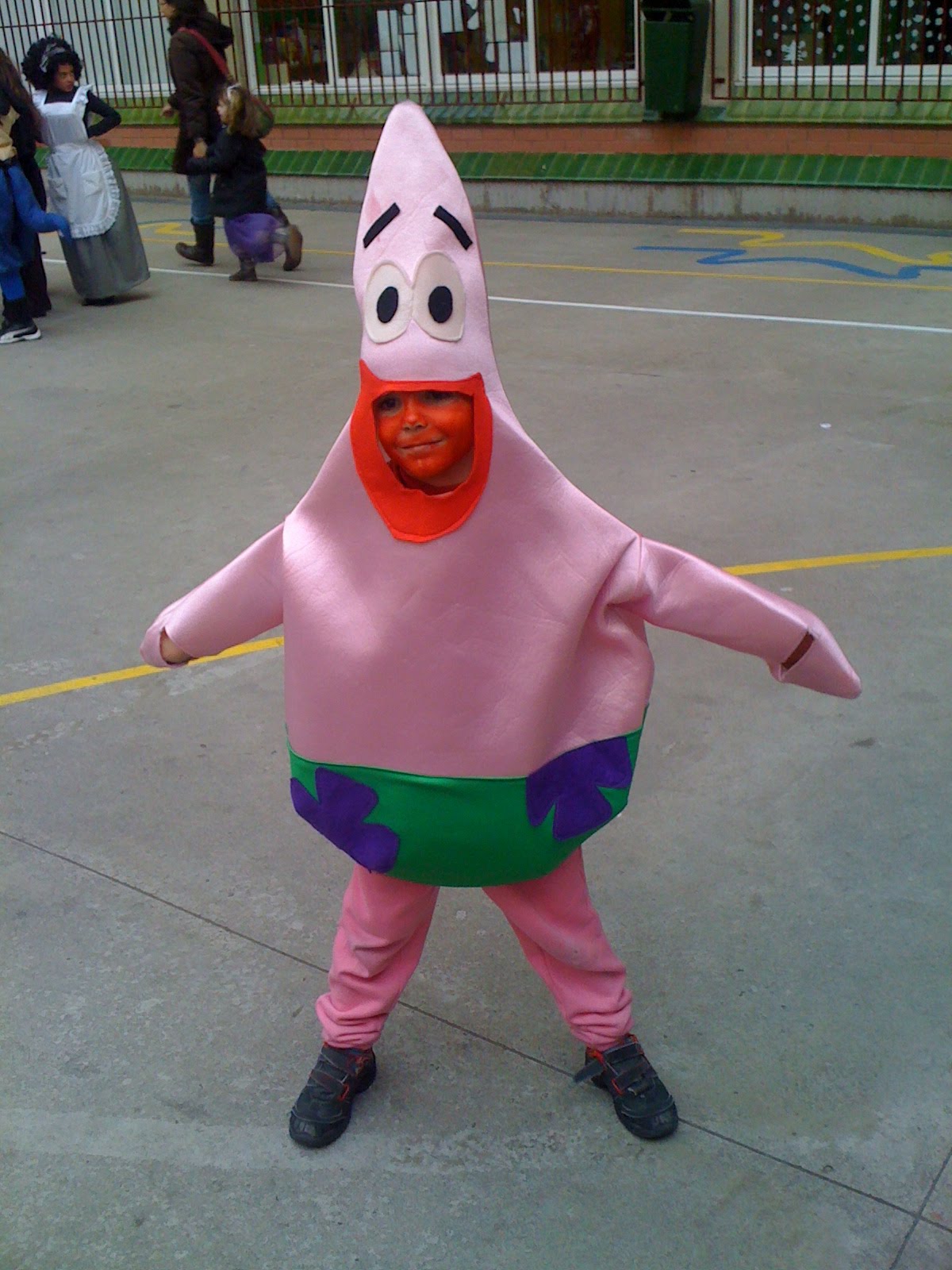 Como hacer un disfraz de patricio estrella - Imagui