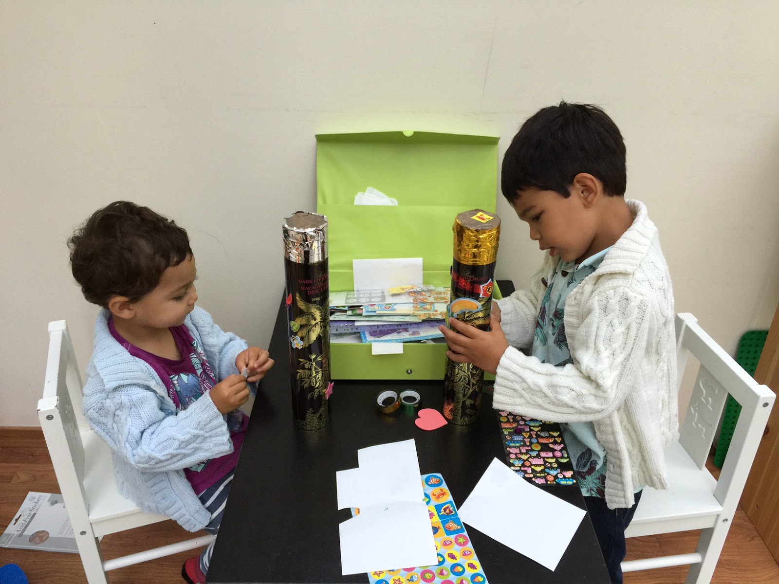 Wugs and Dooey: Making Rain Shakers