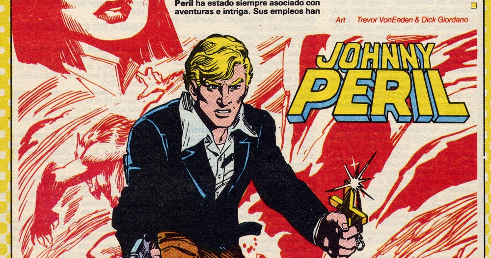 Fichas de Superheroes Marvel y DC: Johny Peril