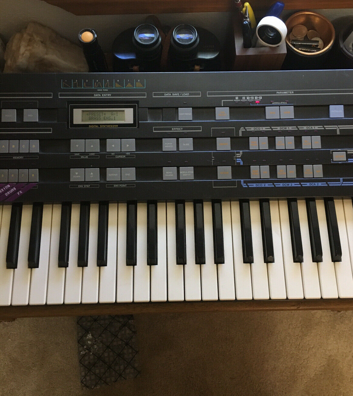 MATRIXSYNTH: Casio CZ-3000 Phase Distortion Synthesizer