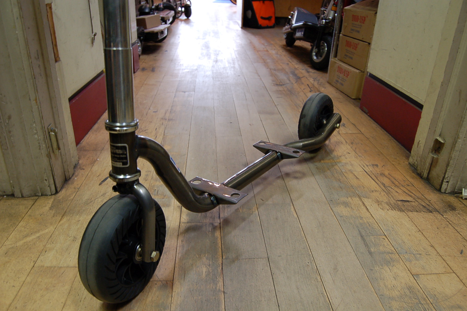 Portable and energized rides: Video - Making of the KickPed kick scooter