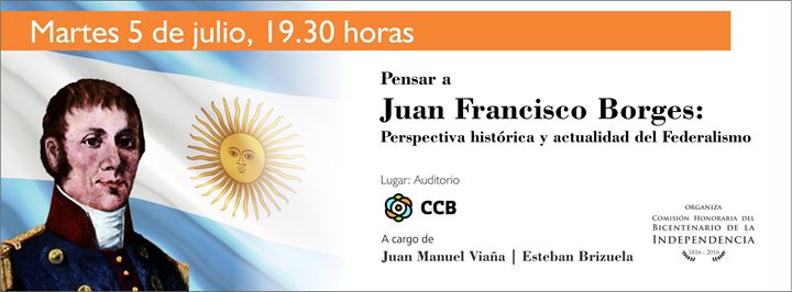 Conferencia: "Pensar a Juan Francisco Borges: Perspectiva histórica y ...
