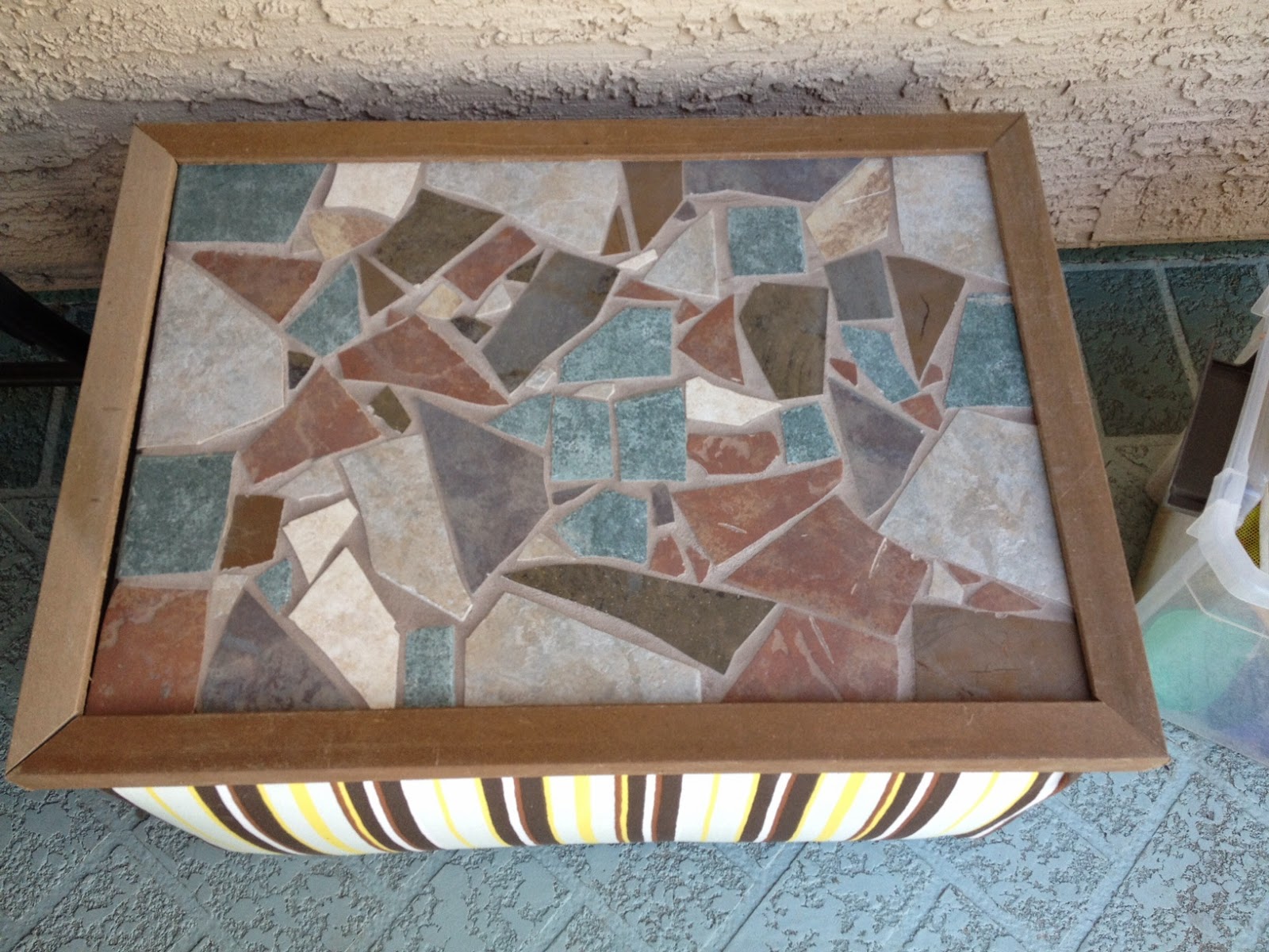 Renaissance Dad: Ceramic Mosaic: Reduce, Reuse, Repurpose