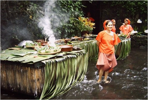 Waterfall Restaurant: Villa Escudero Labasin Waterfall Restaurant ...