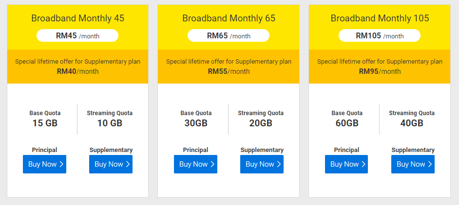 Digi Broadband最新配套，最高可享有100GB上网数据