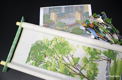 So Many Things to Do, So Little Time: DIY Cross Stitch Scroll Frame