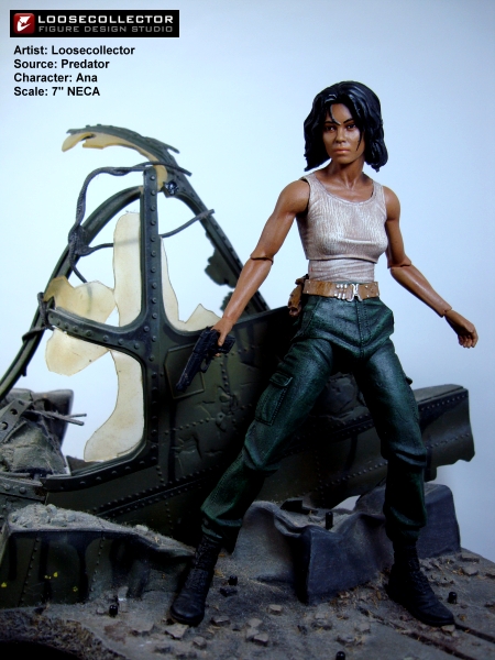 Loosecollector Custom Figures Archive: Ana - Predator Movie