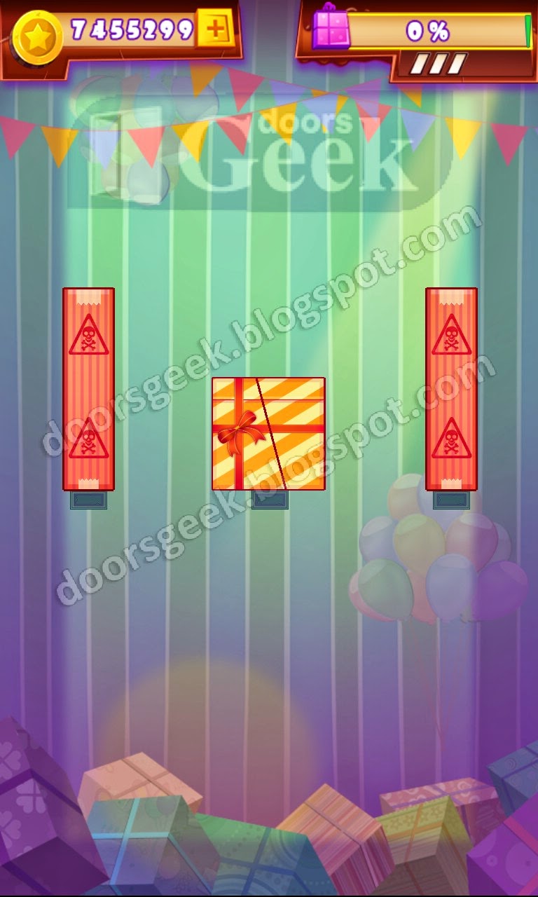 Cut the Box Level 1-11 Solution ~ Doors Geek