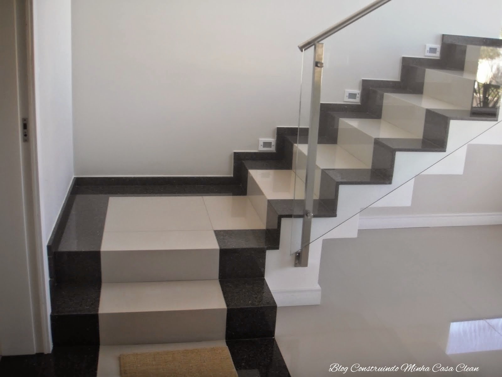 Construindo Minha Casa Clean: Escadas de Porcelanato! Veja Dicas e Modelos!