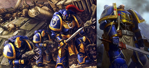 The Atomic Spud's Warhammer 40K Blog: What Color Are Ultramarines?