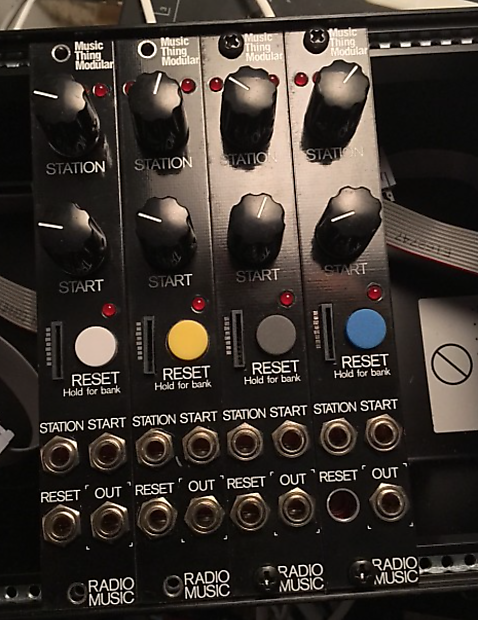 MATRIXSYNTH: Music Thing Modular Radio Music Module 2017 Black