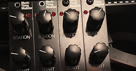 MATRIXSYNTH: Music Thing Modular Radio Music Module 2017 Black