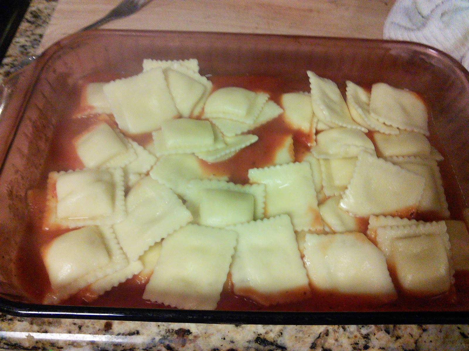 Hot Southern Mess: Baked Ravioli