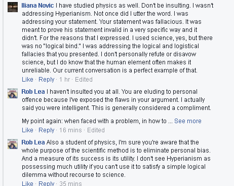 The Null Hypothesis.: A Proponent Of Hyperianism Demonstrates Perfectly ...