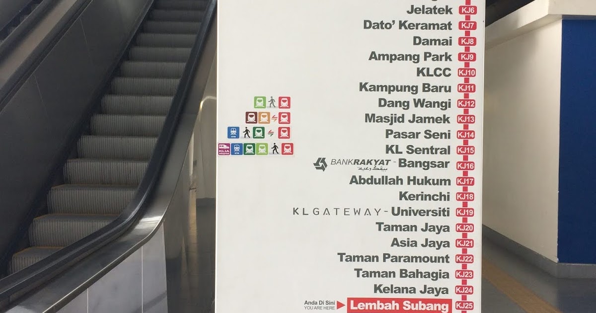 Lrt Lembah Subang To Kl Sentral
