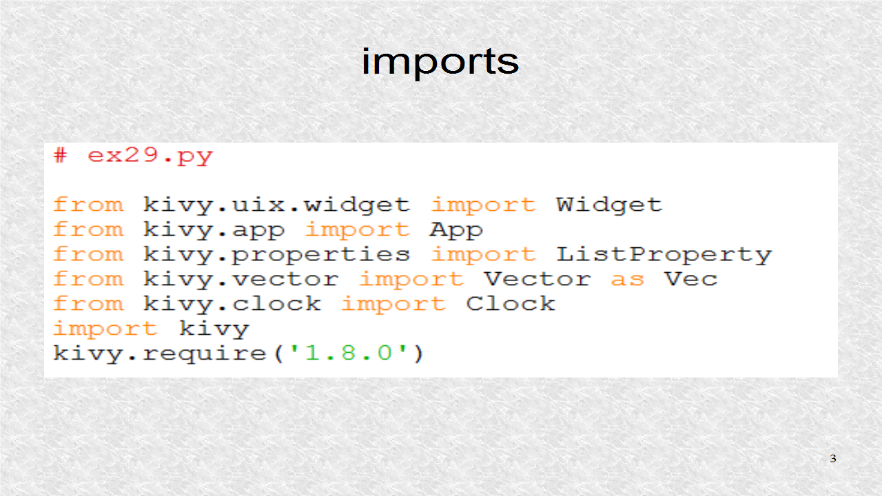 Mobile Programming In Python 29 Bouncing Balls