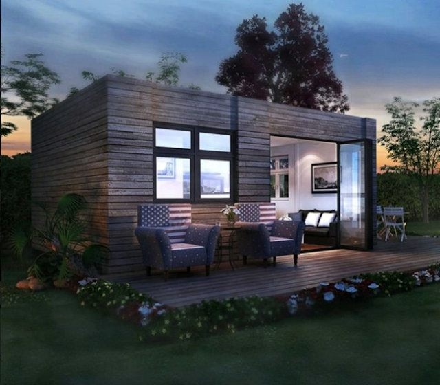 Kitnet Container | As casas de container mais pequenas do mundo