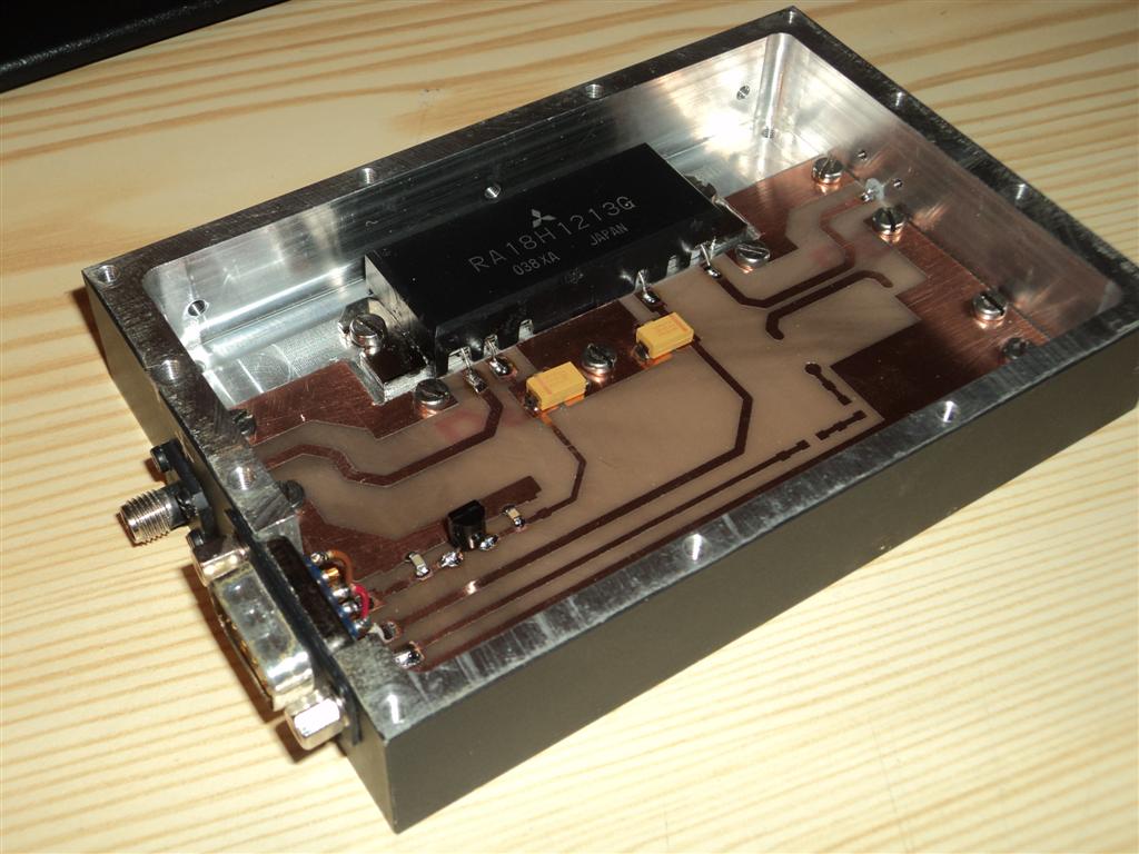 Croatia microwave: RA18H1213G simple 1296 MHz amplifier
