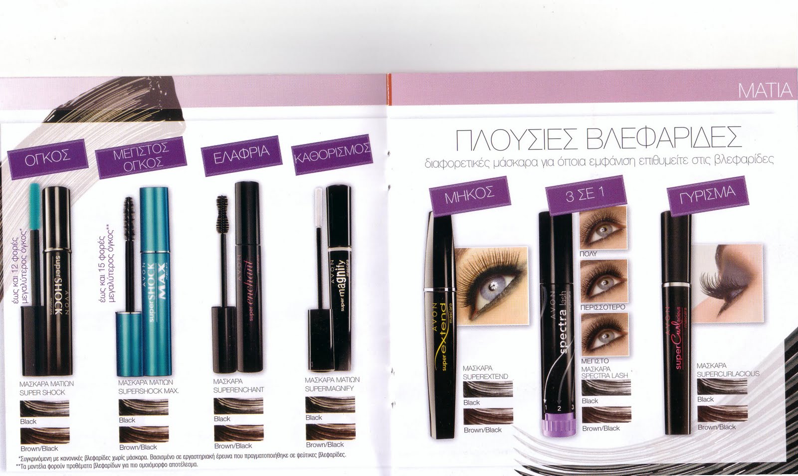 AVON ΠΡΟΙΟΝΤΑ ΟΜΟΡΦΙΑΣ: ΟΔΗΓΟΣ ΜΑΚΙΓΙΑΖ 2011-2012