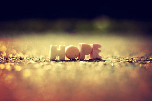 Life as it Unfolds: For There Is Hope...