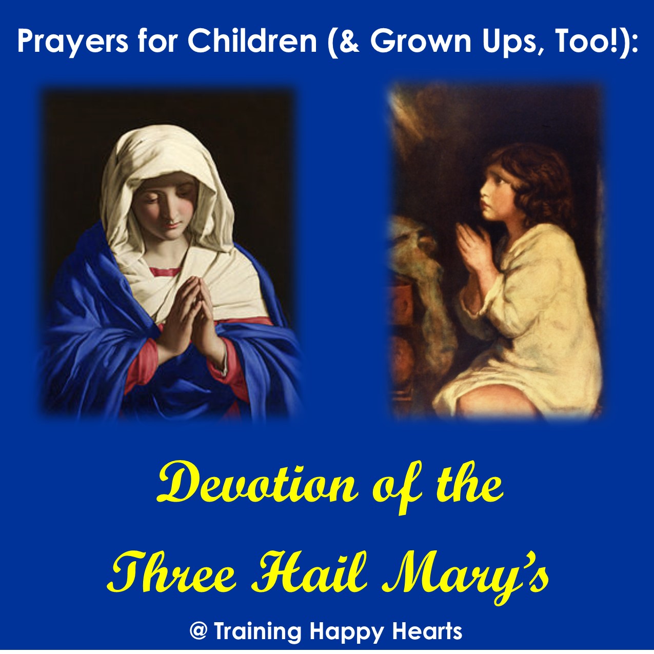 Training Happy Hearts: Make a Box of Hail Mary's