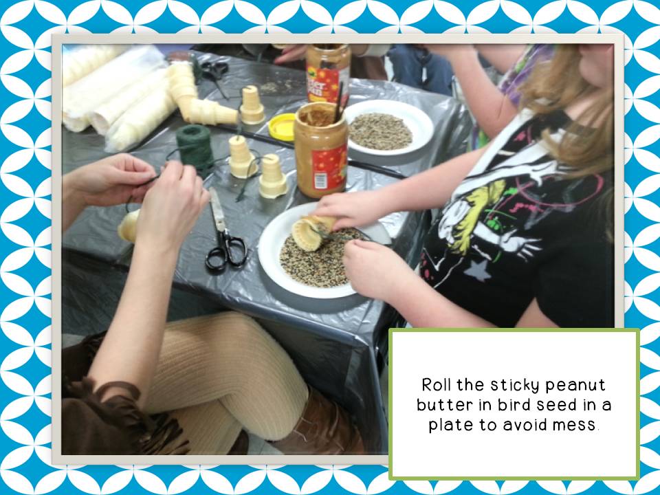 Making Homemade Bird Feeders For Earth Day