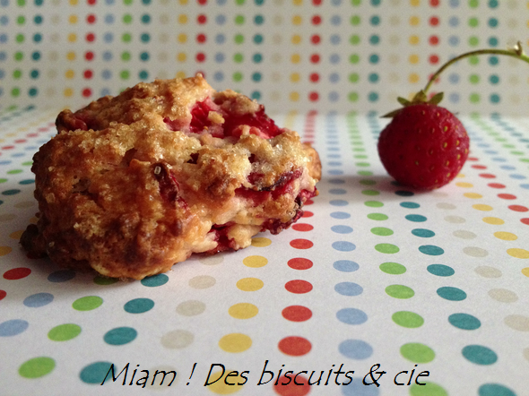 Biscuits aux fraises - Miam ! Des biscuits