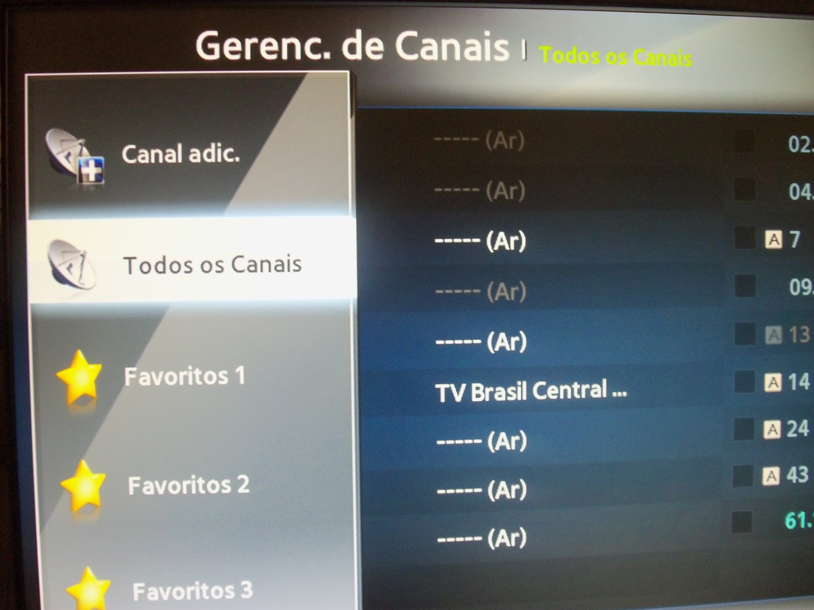 📺 Como sintonizar e configurar canais de TV aberta na Samsung ️ Meu ...