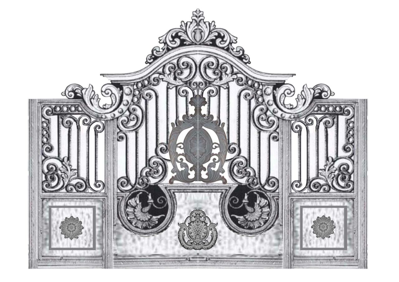 PAGAR KLASIK,BESI TEMPA