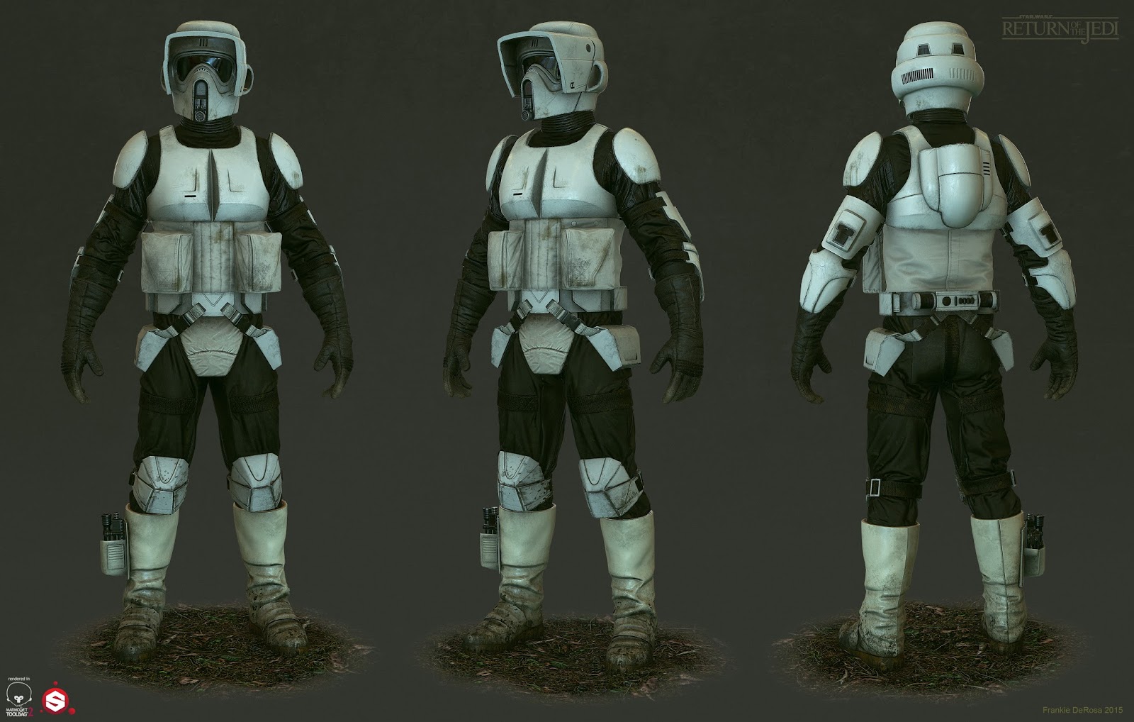 Frankie DeRosa Character Artist: Return of the Jedi: Scout Trooper