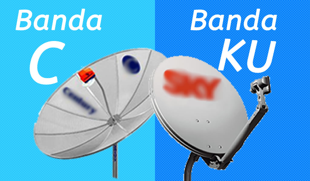 Aprenda a diferença entre Banda C e Banda KU - Instalador de antenas ...