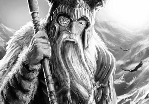 De lo humano a lo divino: LOS OJOS DE ODIN....LA HISTORIA DE SU MITO