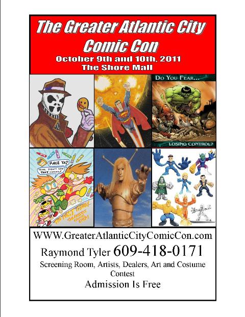 The Greater Atlantic City Comic Con!