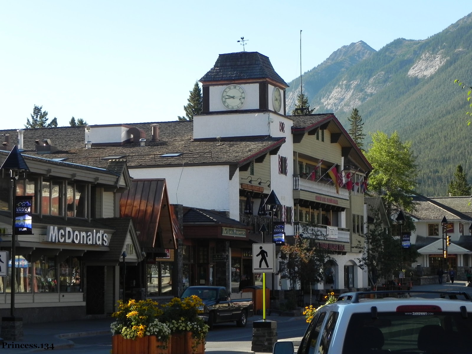 Princess auf Reisen: Canada Nationalparkroute - Banff