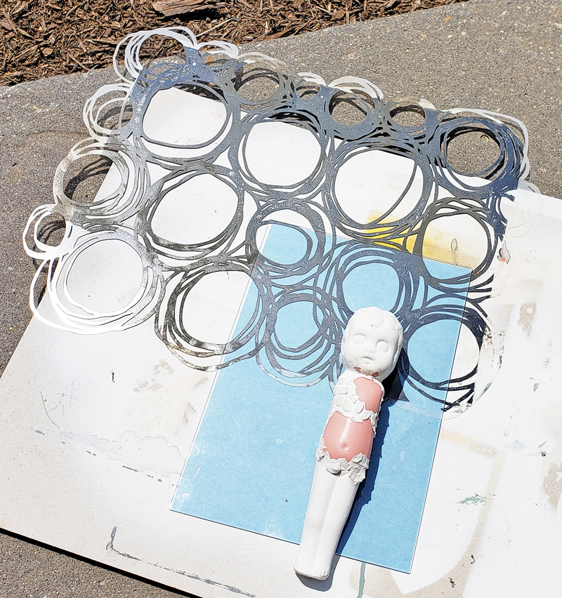 StencilGirl Talk: Sun Printing with your favorite StencilGirl® stencils