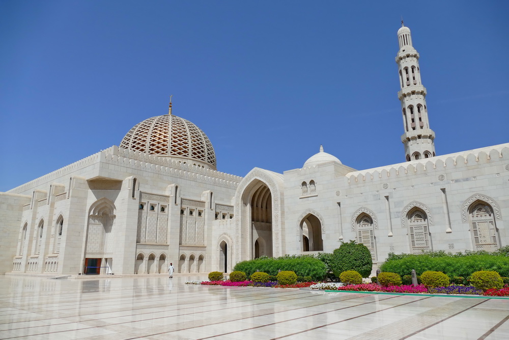 Geheimtippreisen: Oman Roadtrip: Grosse Sultan Qabus Moschee in Muscat ...