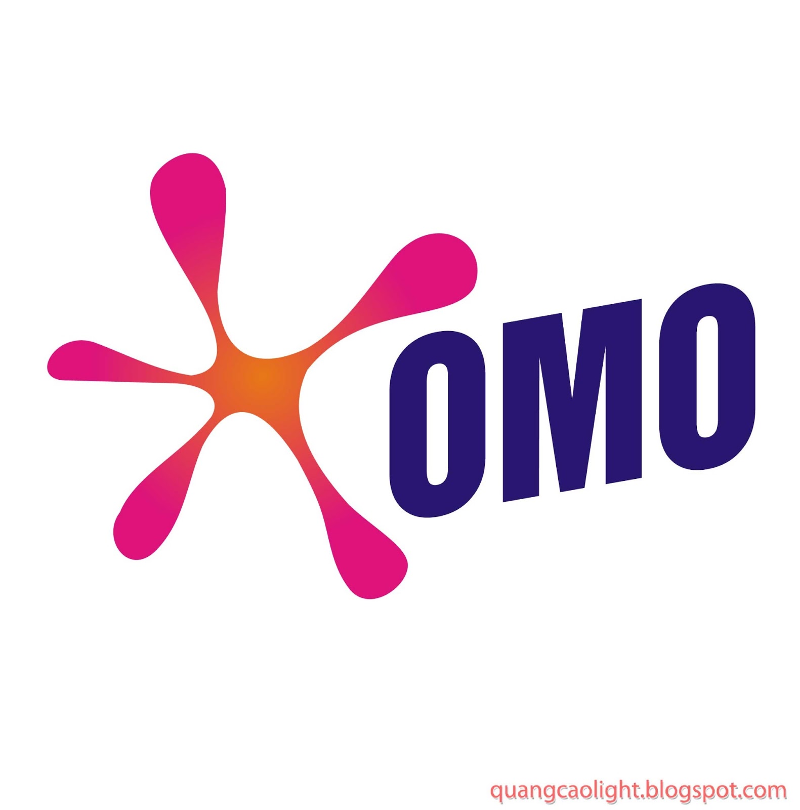 Logo Omo file Vector - công ty in ấn