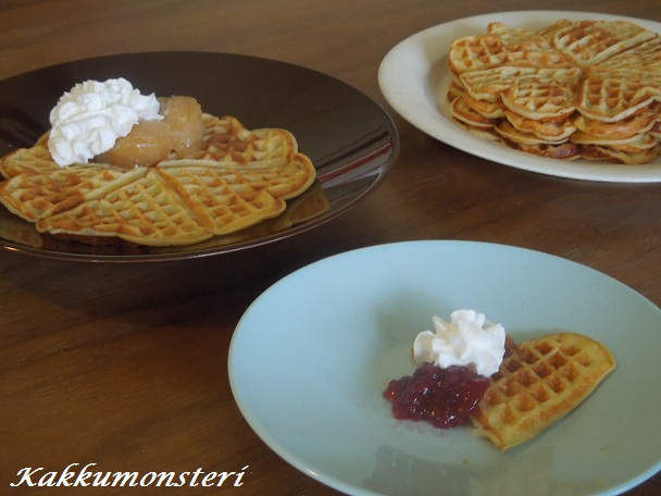 Kakkumonsteri: Perus vohvelitaikina