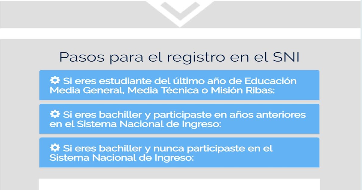 Pasos para el registro en el SNI | Gremio Docente rrhh