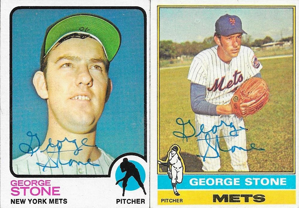 foul bunt: TTM Success - George Stone